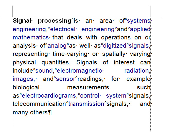 Superscript Circles Or non breaking Spaces sepdek s